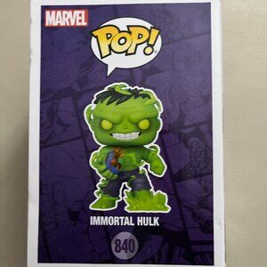Funko | Toys | Funko Pop Marvel 84 Immortal Hulk 6 Tall Px Preview ...